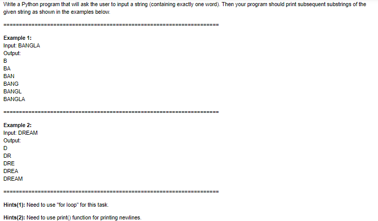 Solved Please solve this small codes in python3 paste with | Chegg.com
