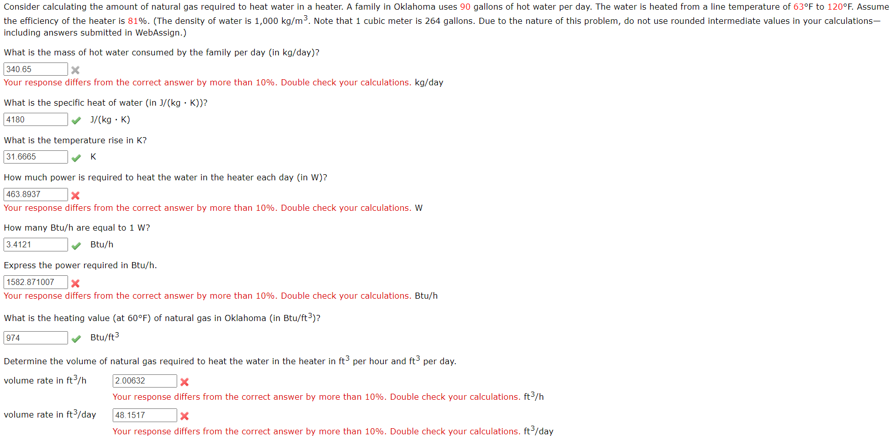 Solved including answers submitted in WebAssign.) What is | Chegg.com