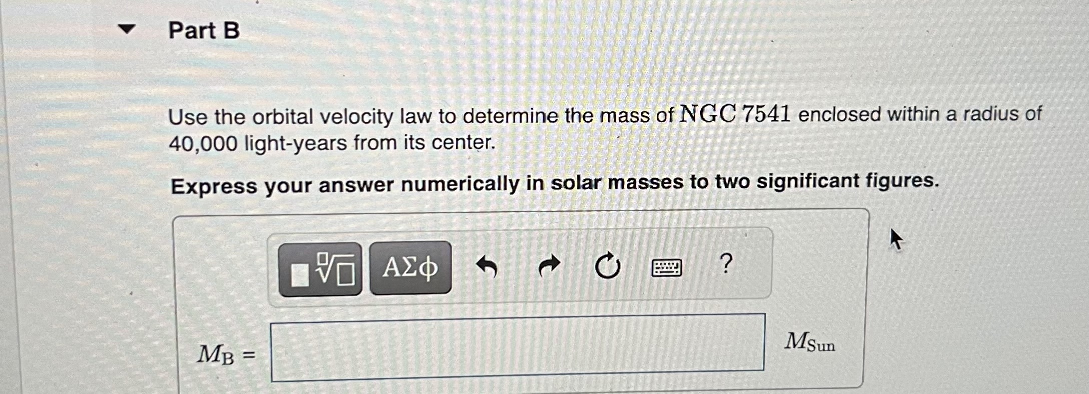 Solved Use the orbital velocity law to determine the mass of | Chegg.com