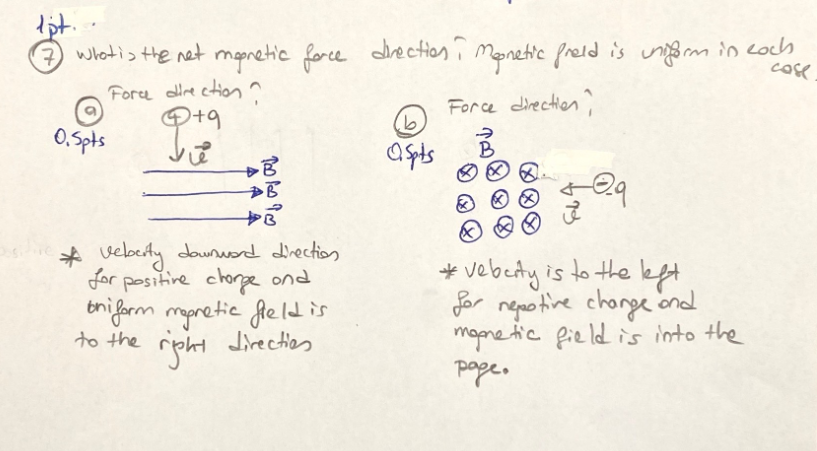 Solved lpt.. (7) Whotis the net mopretic force drection: | Chegg.com