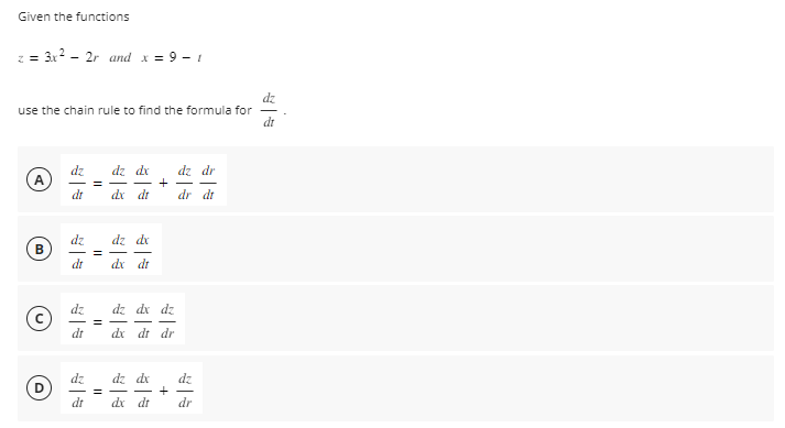 Solved Given the multivariable function and unit vector | Chegg.com