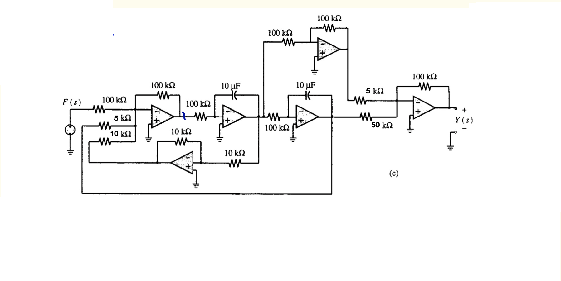 Solved Find Ts Ysfs Using Block Diagram 