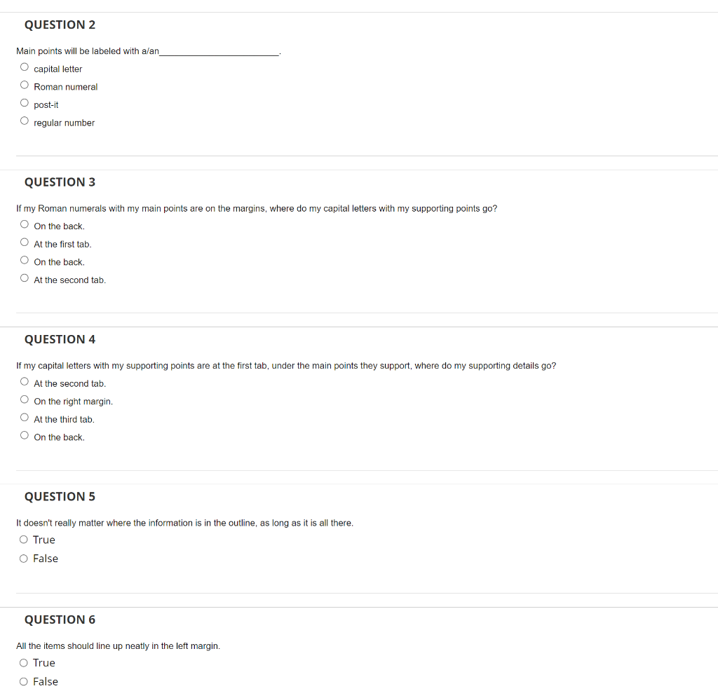 Solved QUESTION 2 Main points will be labeled with alan O | Chegg.com