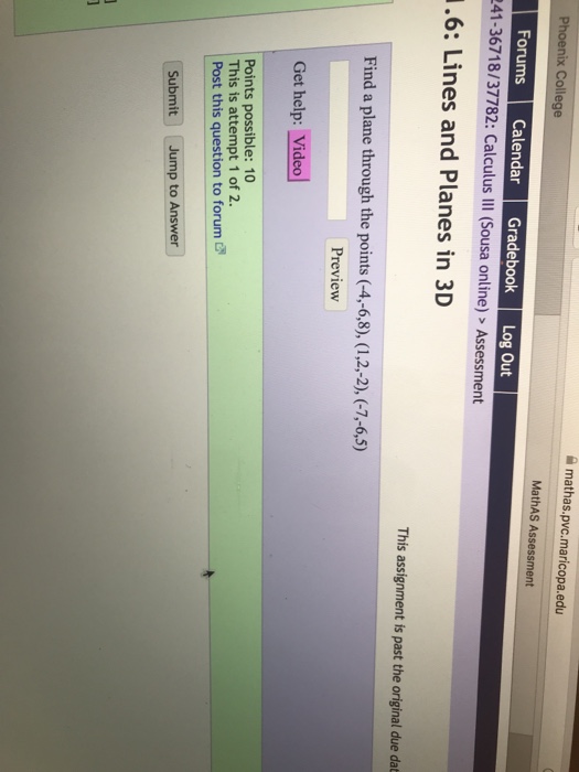 Solved 슬 mathas.pvc.maricopa.edu Phoenix College MathAS | Chegg.com