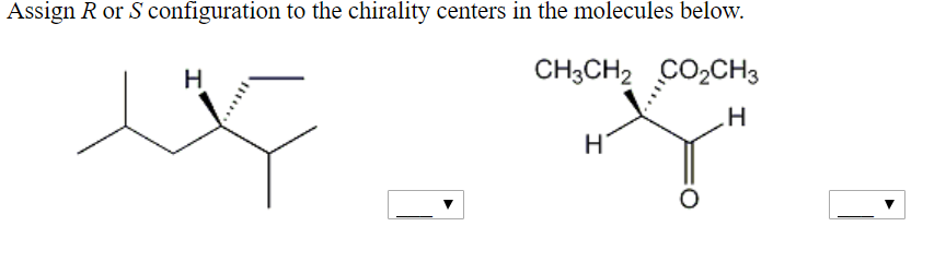 Solved Assign R or S configuration to the chirality centers | Chegg.com