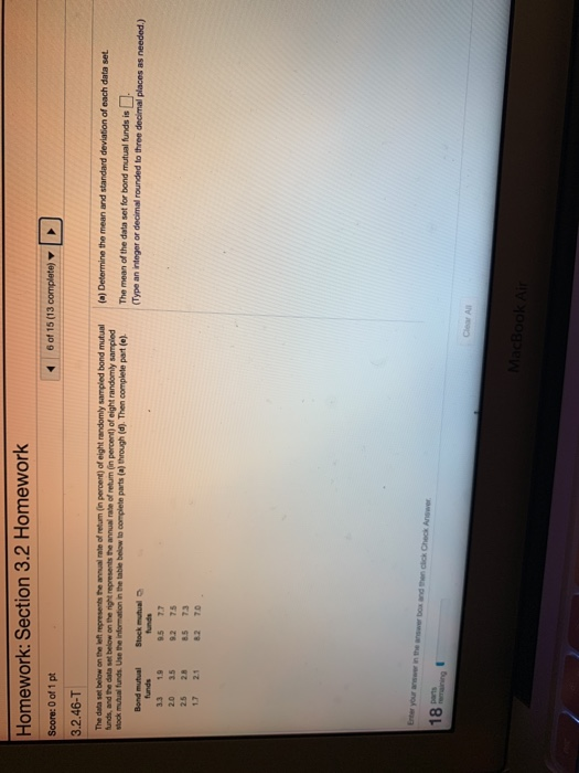 Solved Homework Section 3 2 Homework Score 0 Of 1 Pt 6 Of
