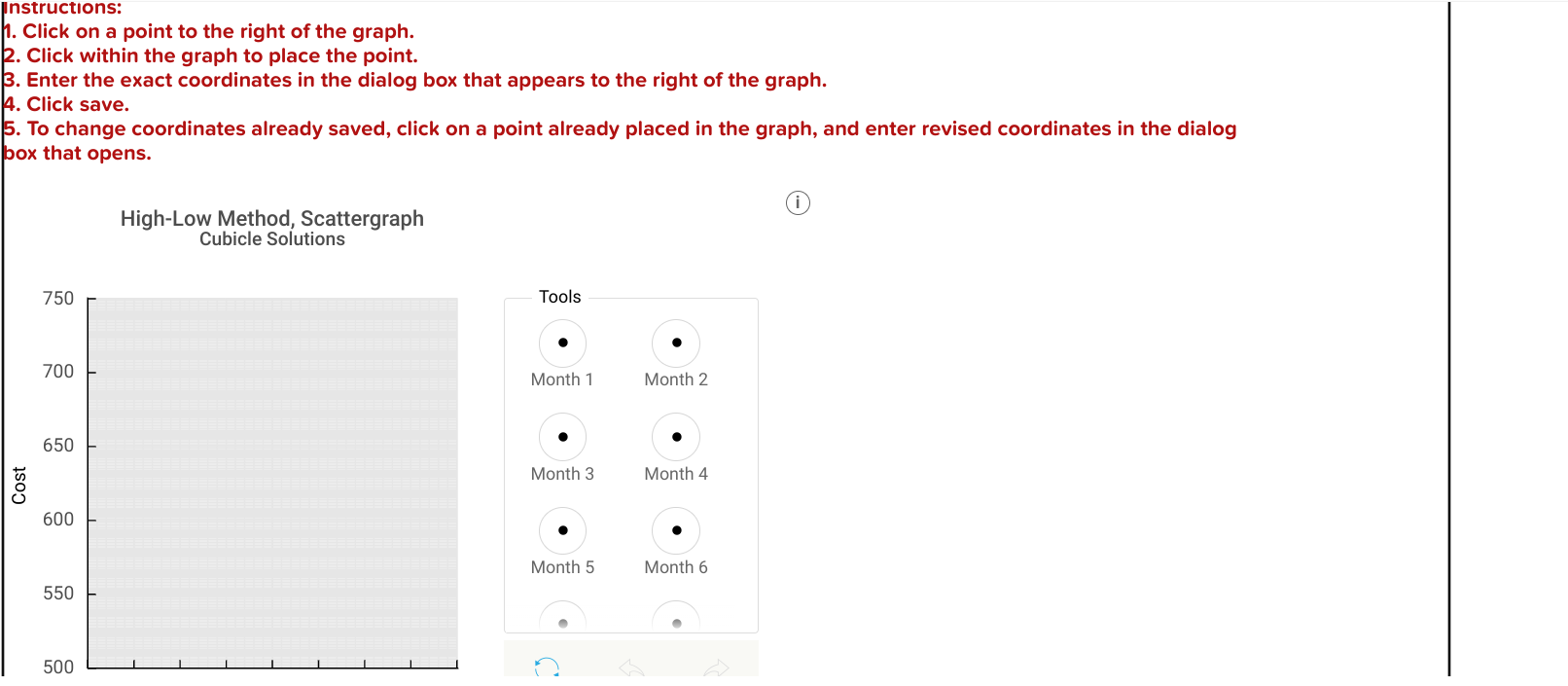 Solved Problem 5-57 (Algo) High-Low Method, Scattergraph (LO | Chegg.com