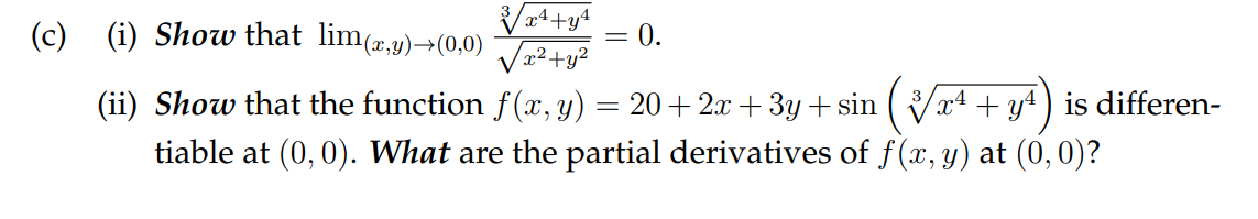 Solved Please answer full question stating any theorems | Chegg.com