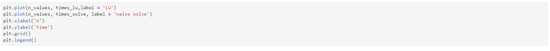 Solved 1) Solving system of equations for multiple | Chegg.com
