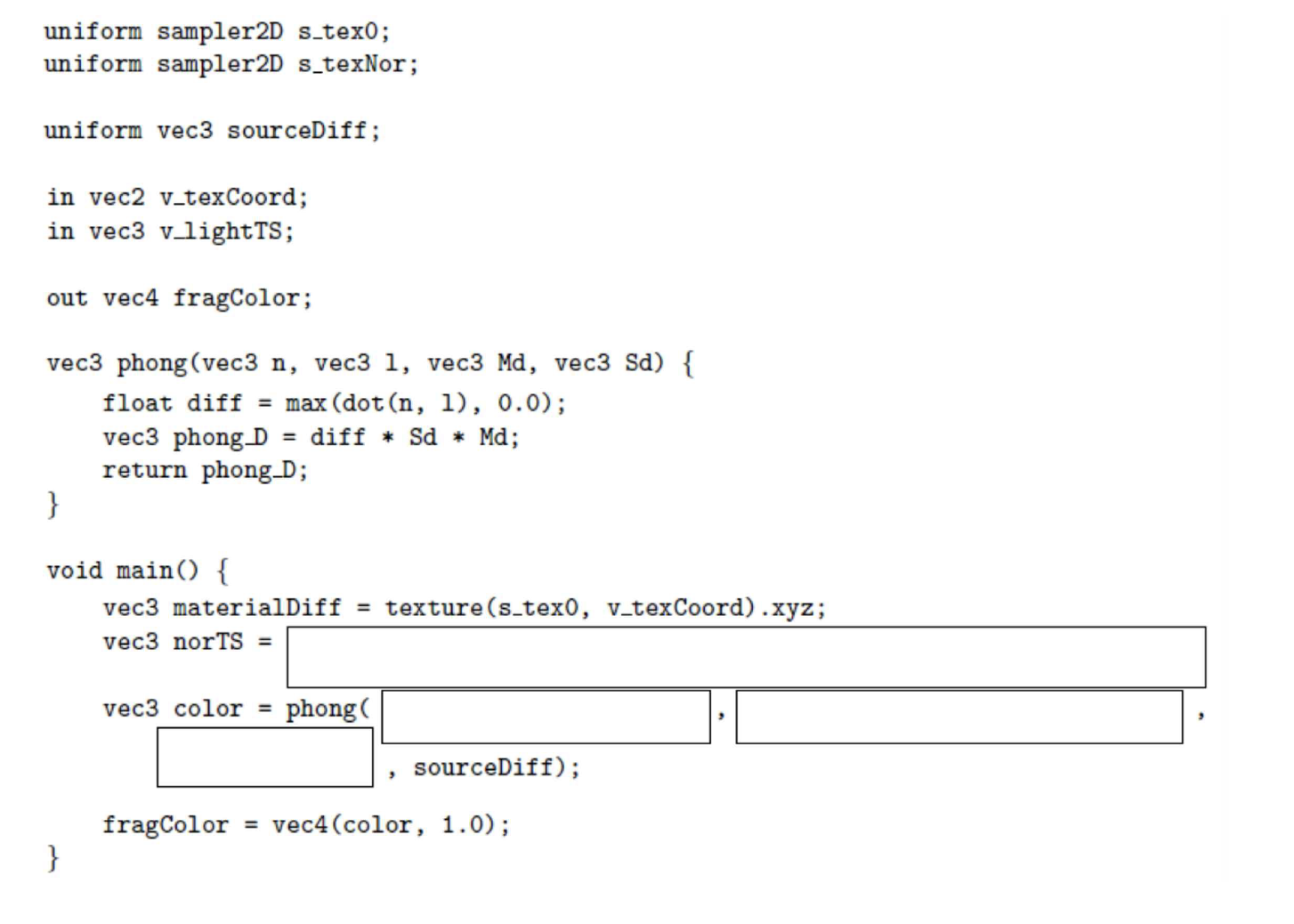 Solved Uniform Sampler2d Stex0 Uniform Sampler2d Stexnor 1069