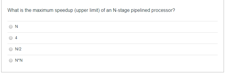Solved What is the maximum speedup (upper limit) of an | Chegg.com