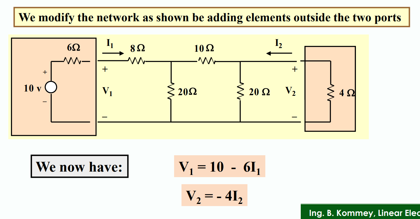 Solved We modify the network as shown be adding elements | Chegg.com