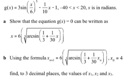 Solved g(x) = 3sin - 1,-40 | Chegg.com