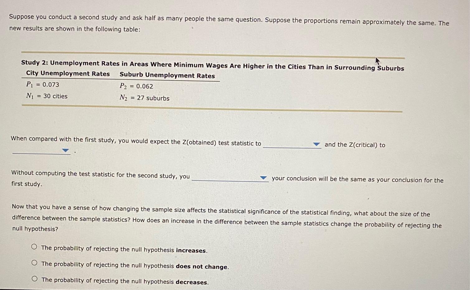 Solved 4. Sample size, statistical significance, and | Chegg.com