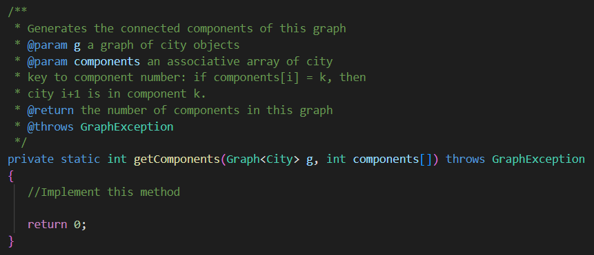 Solved /** ∗ This method computes the cost and path matrices | Chegg.com Solved /** ∗ This method computes the cost and path matrices | Chegg.com