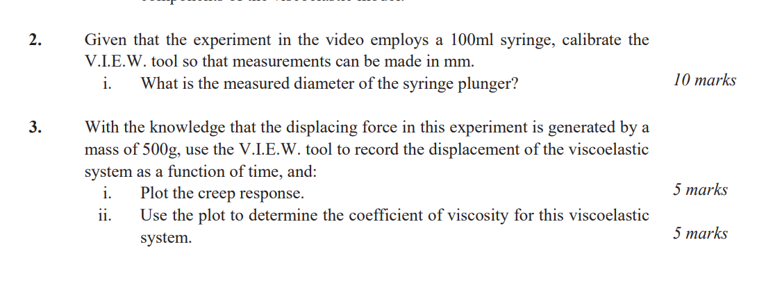 Solved Simple Physical Maxwell Model of Viscoelasticity I | Chegg.com