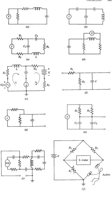 Solved PROBLEMS 4-1. Make a bond graph model for each of the | Chegg.com