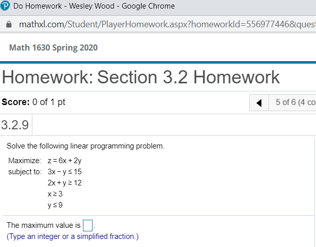 Solved Do Homework - Wesley Wood - Google Chrome | Chegg.com
