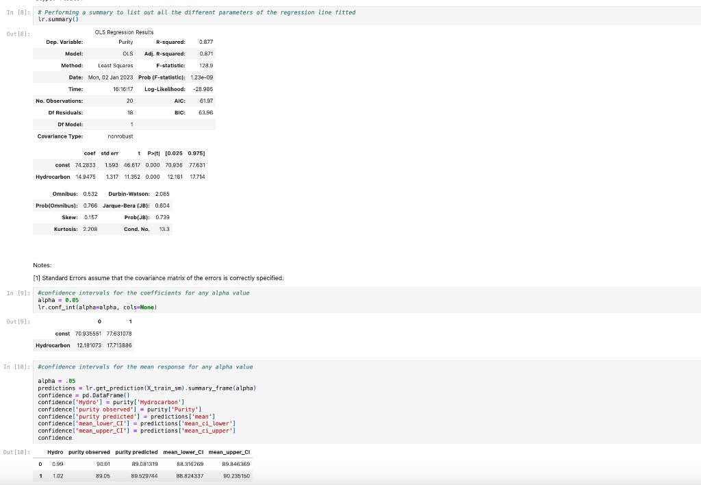 Solved PLEASE SOLVE IN PHYTHON JUPYTR NOTEBOOK ONLY!!! BELOW | Chegg.com