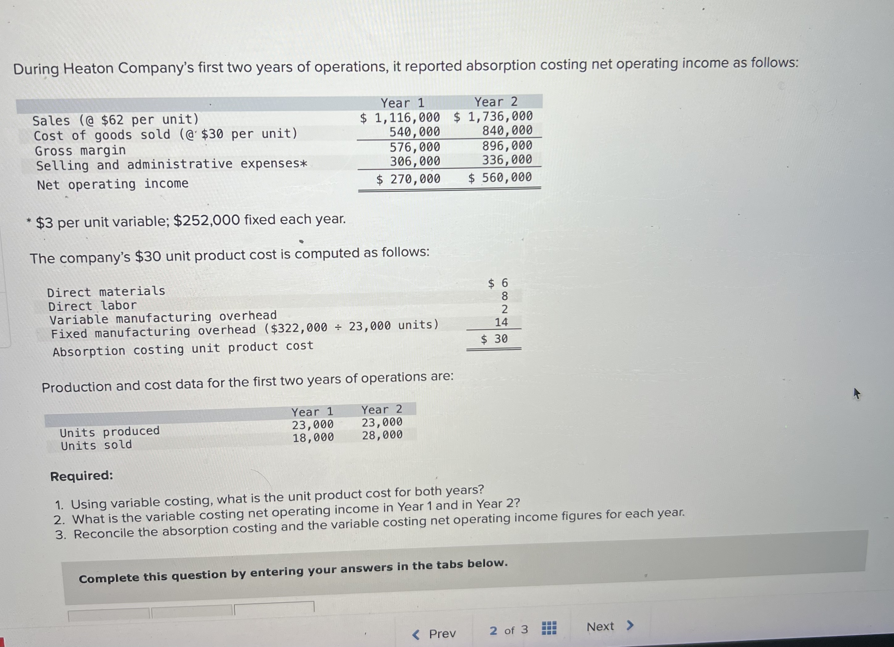 Solved Please answer questions 1-3 ﻿with step by step | Chegg.com