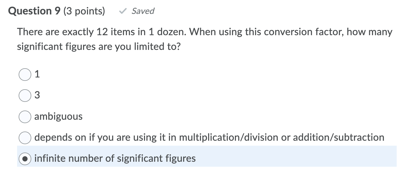 Solved Question 9 (3 points) Saved There are exactly 12 | Chegg.com