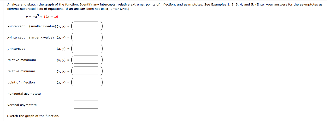 Solved Analyze and sketch the graph of the function. | Chegg.com