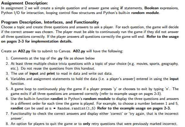 Solved Assignment Description: In assignment 2 we will | Chegg.com