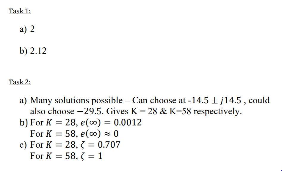Solved TUTORIAL 10 - Root LOCUS Objective Integrate material | Chegg.com