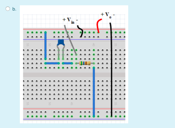 Solved Which breadboard setup shows the correct | Chegg.com