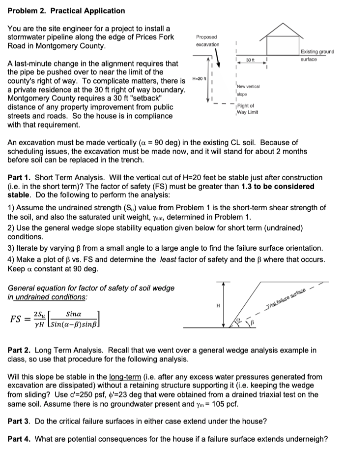 30 slope Problem 2. Practical Application You are the | Chegg.com