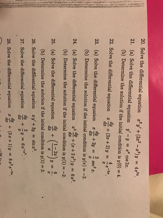 Solved 22 in y' 2y 29. (a) Solve the differential equation | Chegg.com