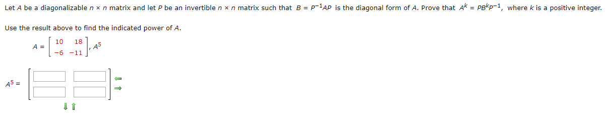 Solved Let A be a diagonalizable nxn matrix and let P be an | Chegg.com