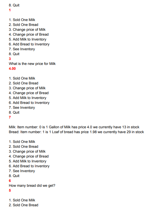 Solved Build the StockItem Class: Design and implement a | Chegg.com