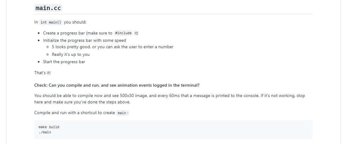Indeterminate Progress Bar You will create an | Chegg.com