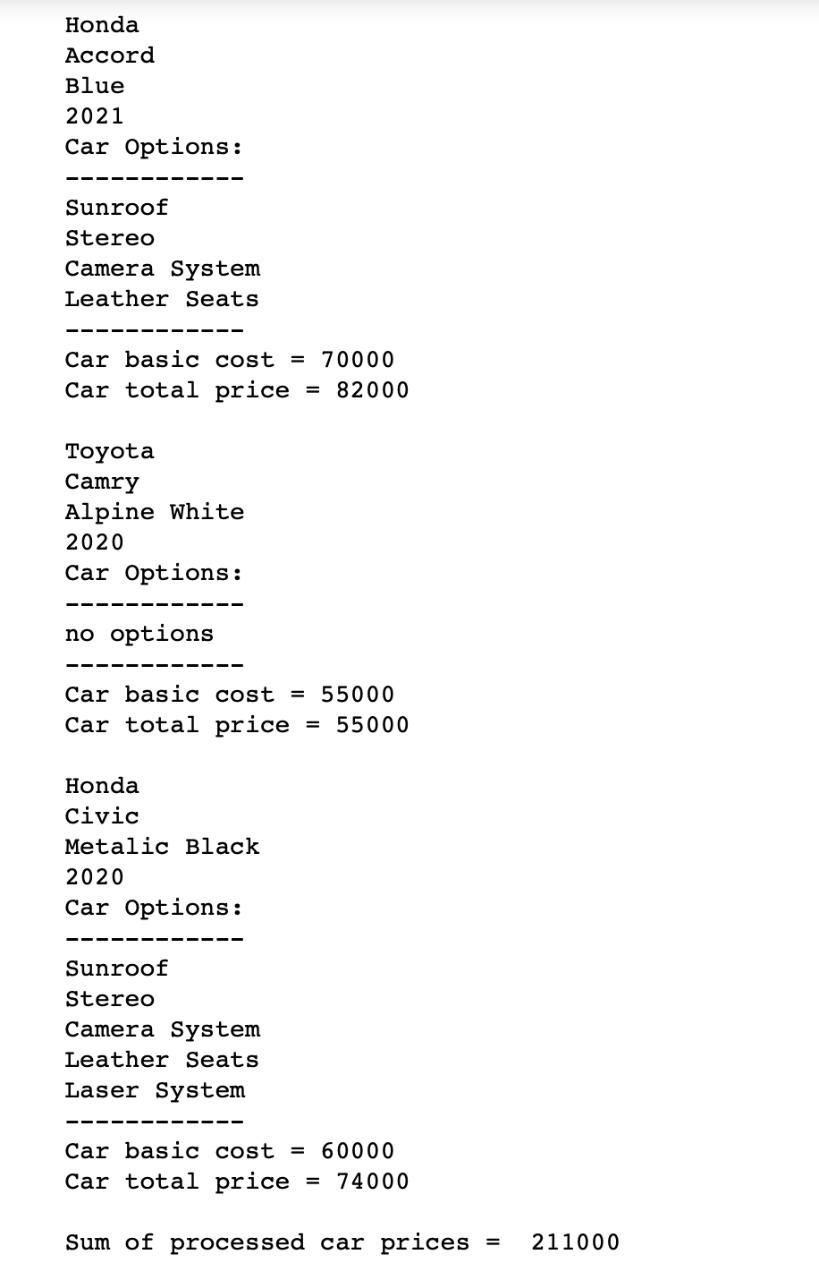 Solved Classes • A class describes objects with the same | Chegg.com