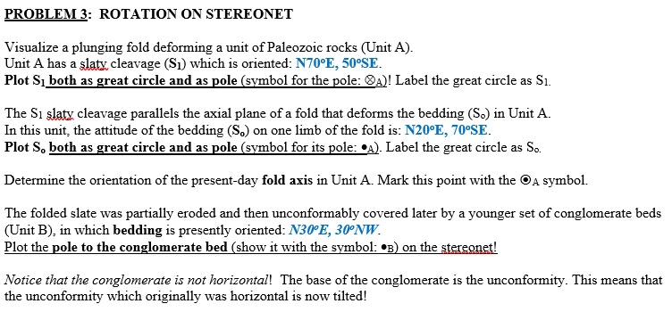 Solved 18. What is the present-day attitude of the fold axis | Chegg.com