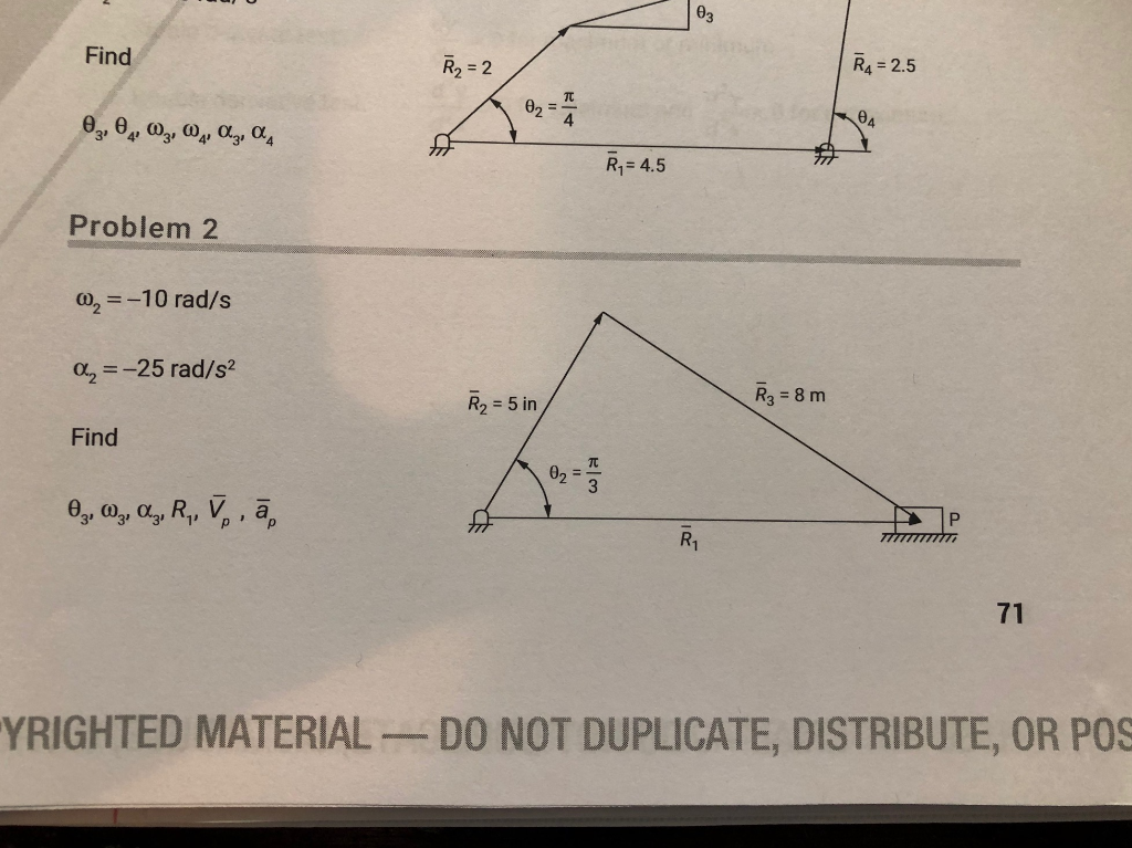 Solved Find R2 -2 R4 2.5 4 券 R1 4.5 Problem 2 ω,--10 rad/s | Chegg.com