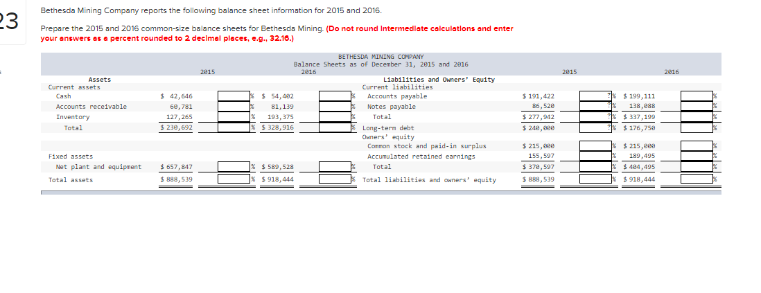 Solved Bethesda Mining Company reports the following balance | Chegg.com