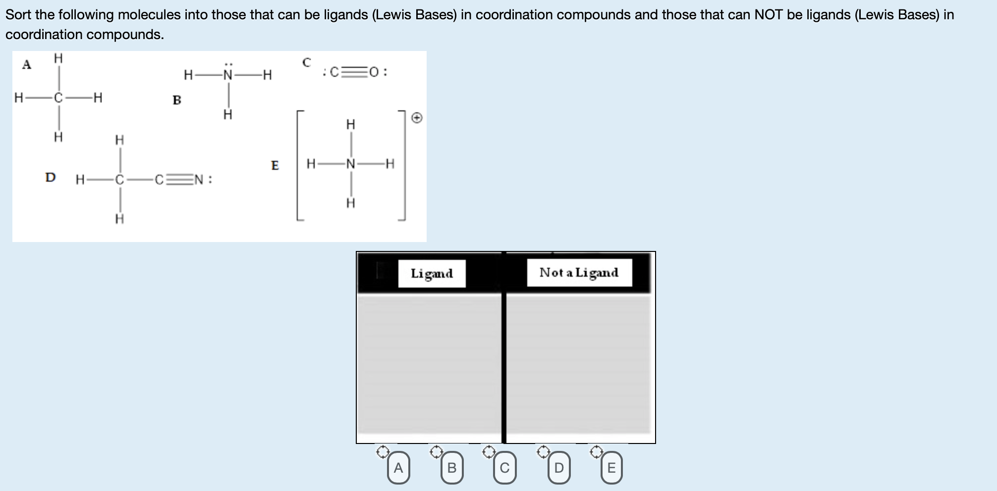 Solved Consider the following skeleton Lewis structures for | Chegg.com