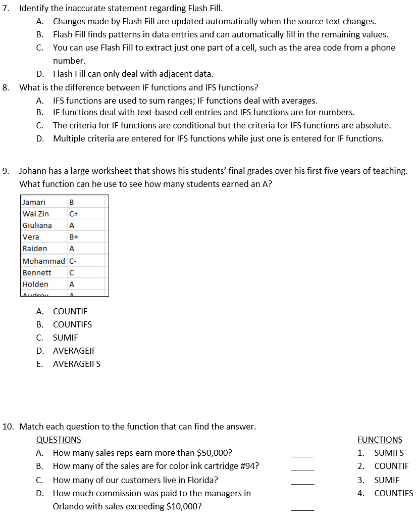 Solved 7. Identify the inaccurate statement regarding Flash | Chegg.com