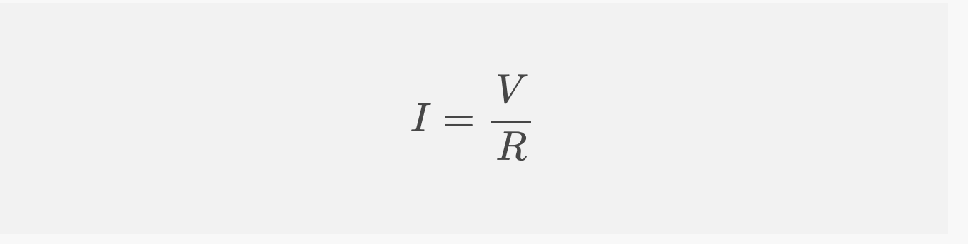 Now, using Ohm's Law: and the total resistance | Chegg.com
