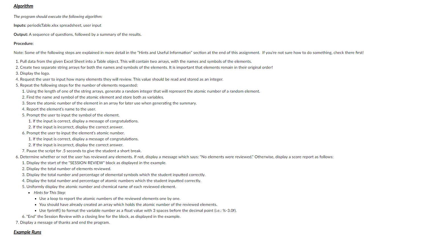 Solved Periodic Tutor This assignment is individual work. | Chegg.com