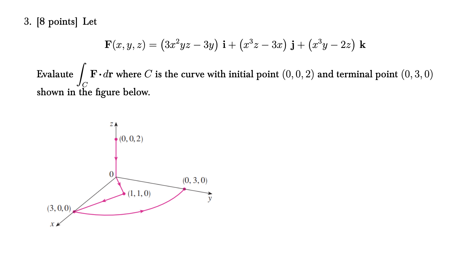 Solved 3. [8 points] Let | Chegg.com