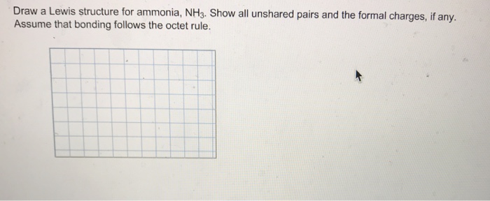 Solved Draw a Lewis structure for ammonia, NH3. Show all | Chegg.com