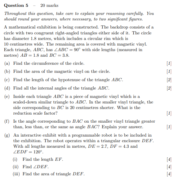 Solved Question 5 20 marks Throughout this question, take | Chegg.com