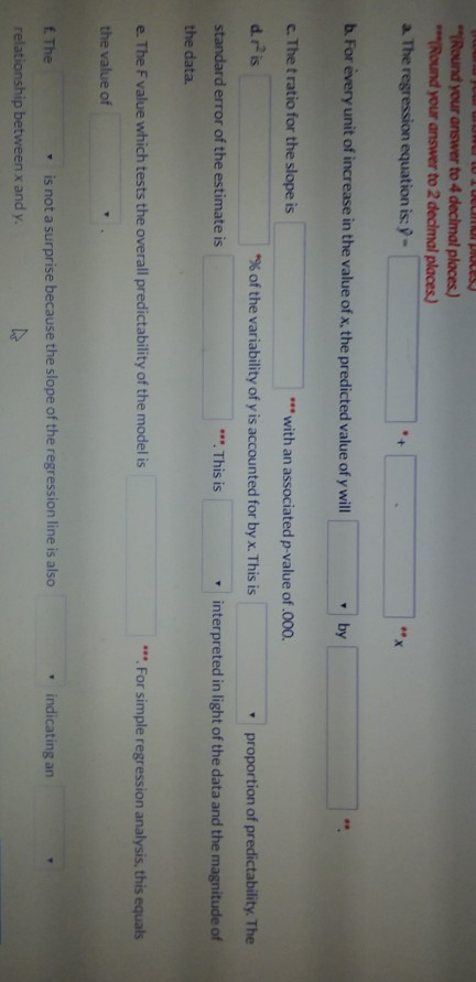 Solved Study the following Minitab output from a regression | Chegg.com