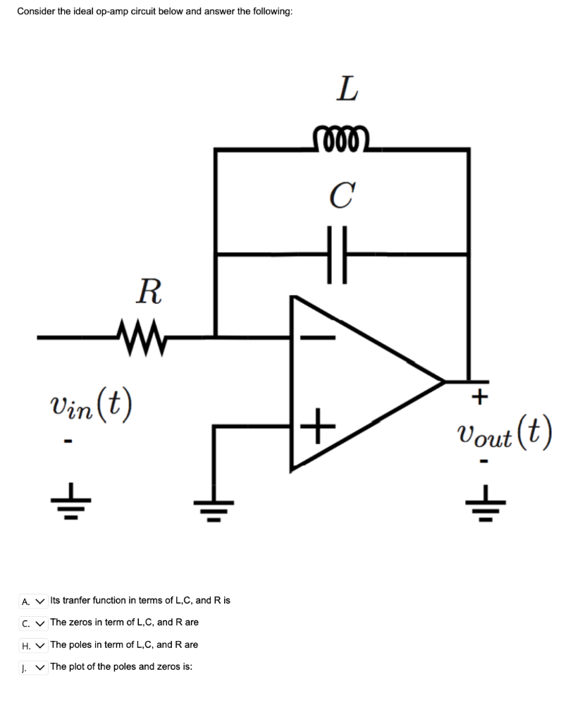 Solved Consider the ideal op-amp circuit below and answer | Chegg.com