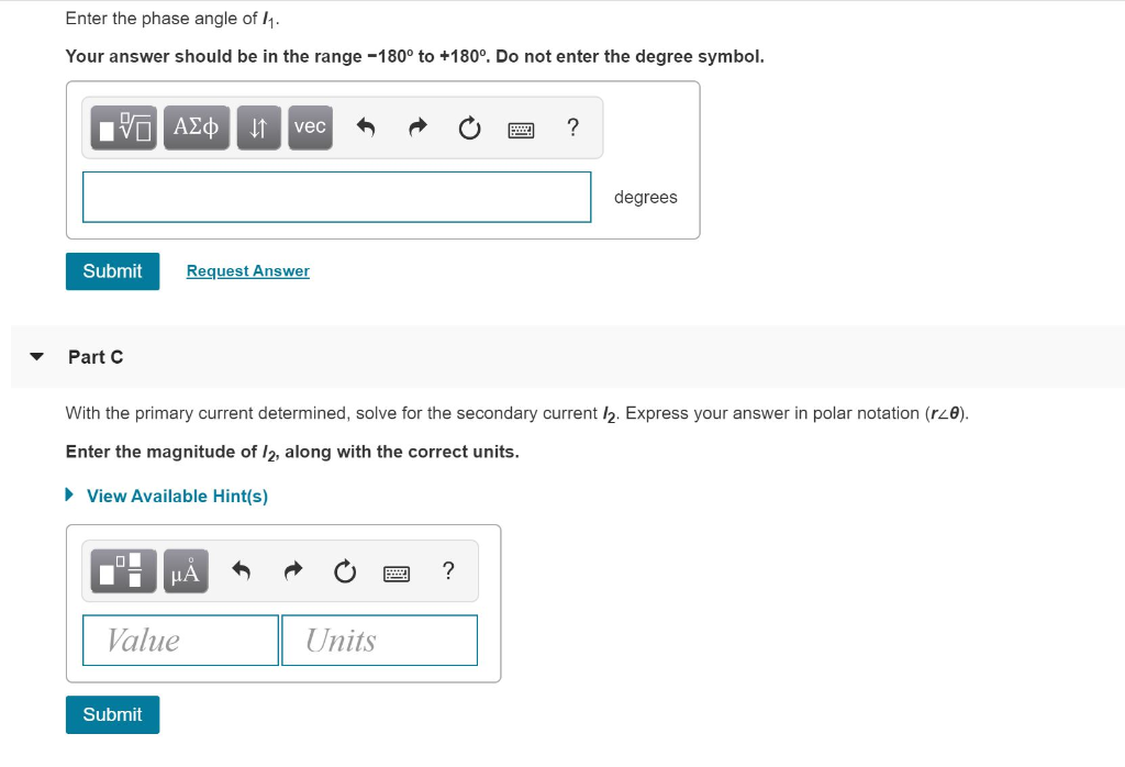 Solved M Review | Constants The transformer in the circuit | Chegg.com