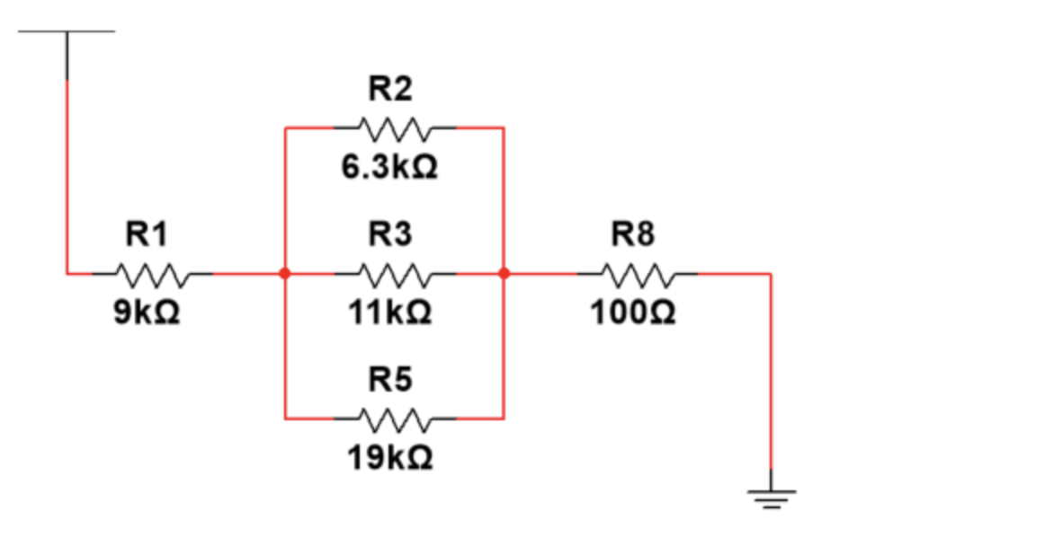 Solved Determine the equivalent resistance of the following | Chegg.com