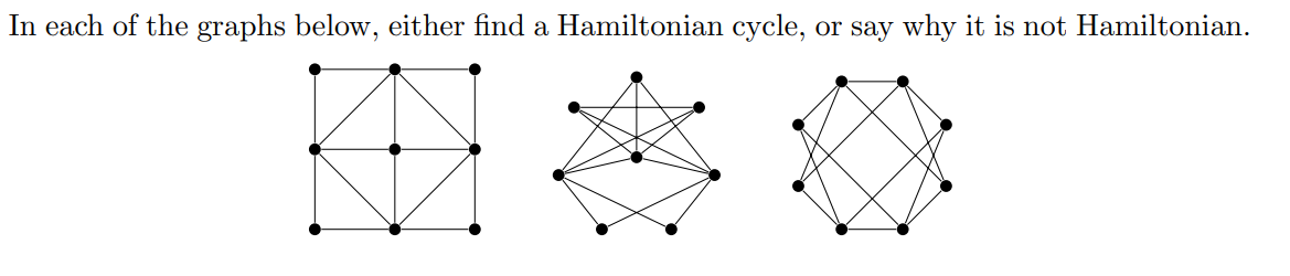 Solved In each of the graphs below, either find a | Chegg.com